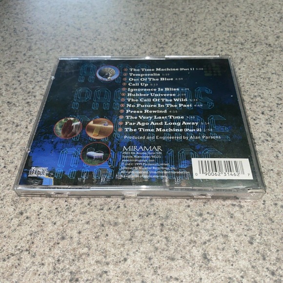 miramar | Media | The Time Machine By Alan Parsons Cd Sep999 Miramar ...